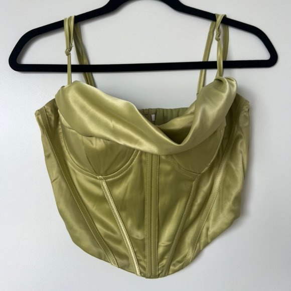 Amazon | Tops | Light Green Corset Top From Amazon | Poshmark